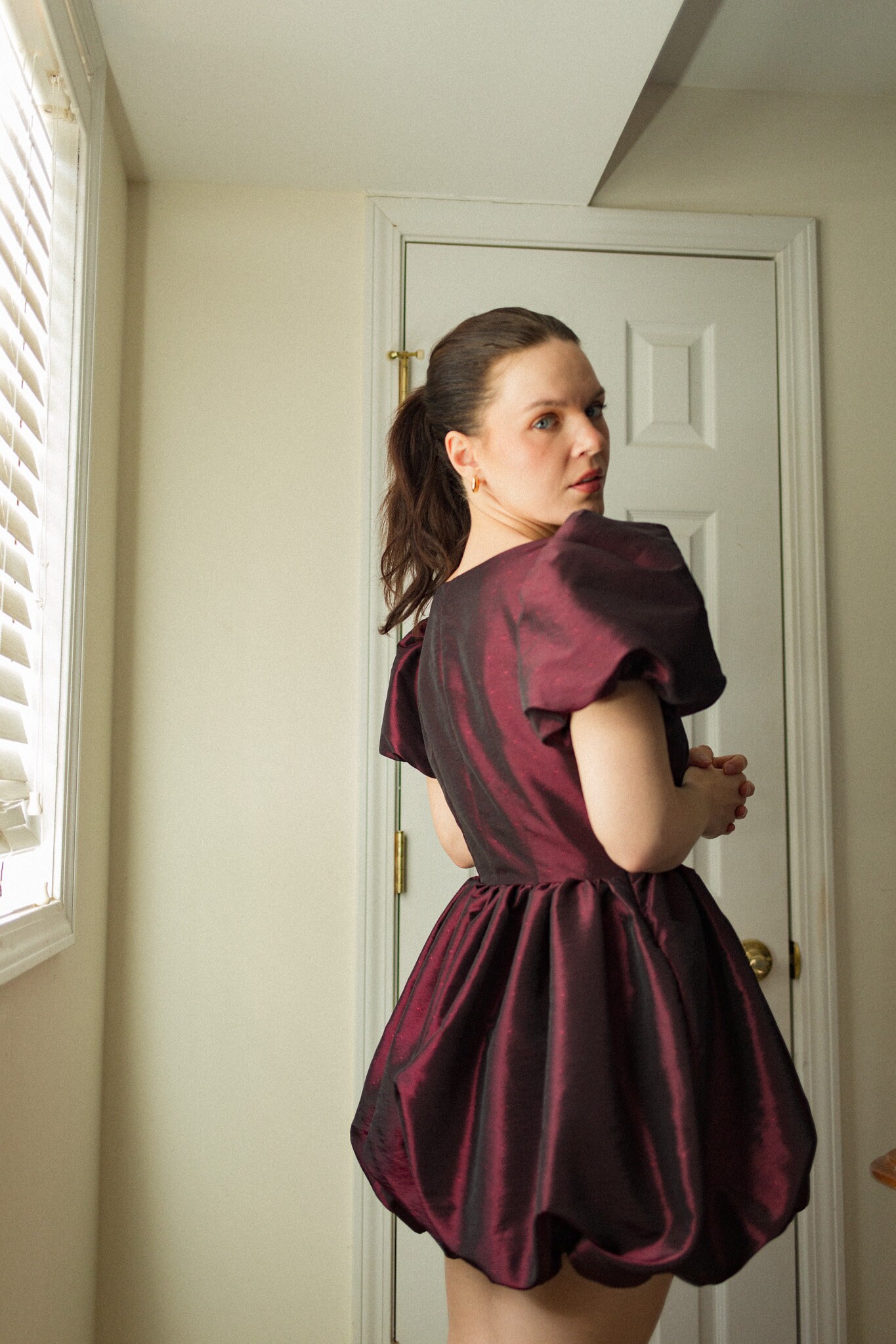 MERRY Dress Sewing Pattern, Bubble Hem Dress Evening Dress Party Dress ...