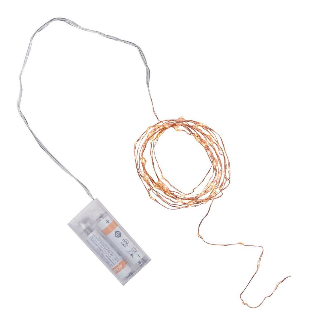 Rose Gold LED String Lights - Etsy