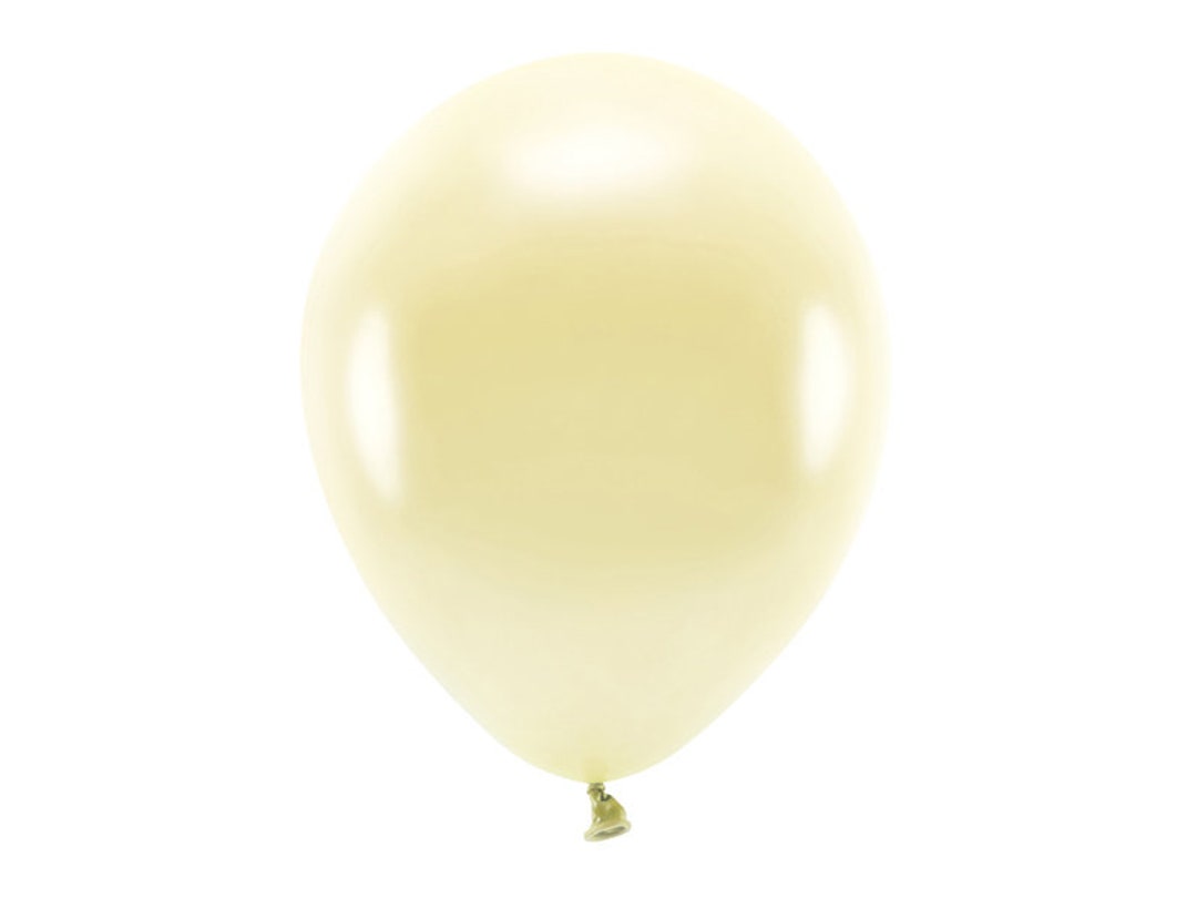 Straw Yellow, Metallic Eco Balloons 30cm - Etsy