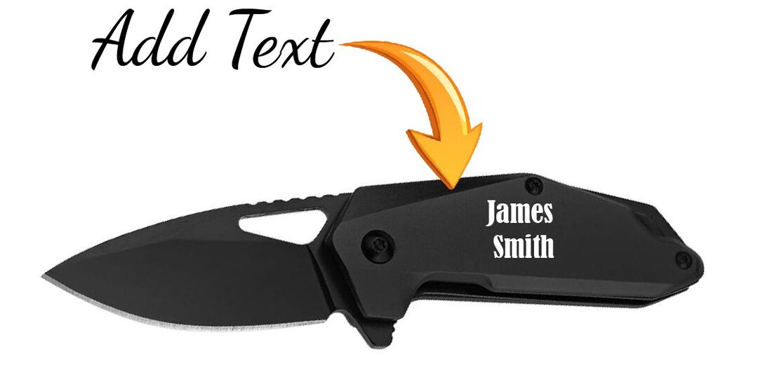 Personalized Logo Folding Knife: Custom Engraved Gift for Employees - Etsy