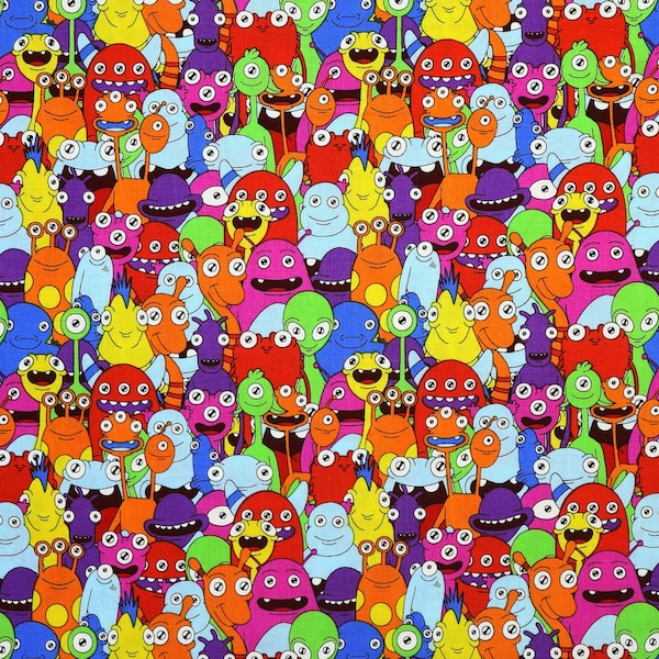 Monster Fabric - Etsy UK