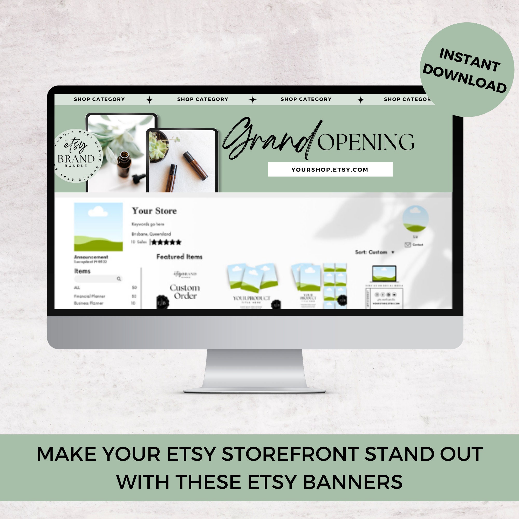 Etsy Shop Banner Templates Etsy Store Banner Etsy Branding - Etsy