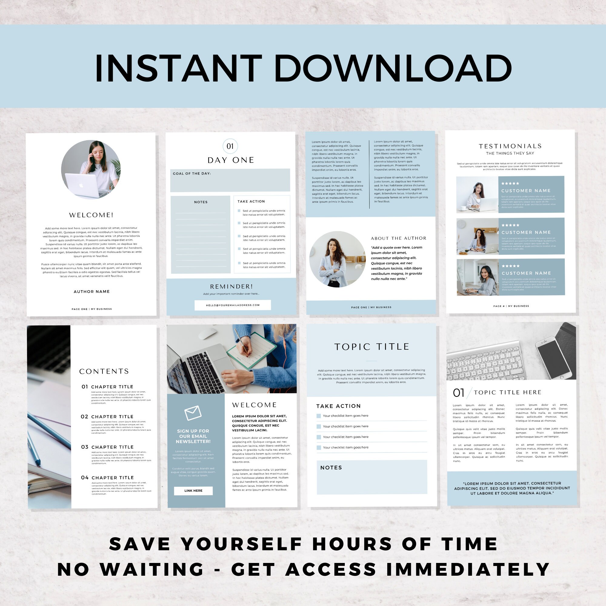 E-course & Slide Deck Bundle, Course Workbook, Webinar Slide Deck ...