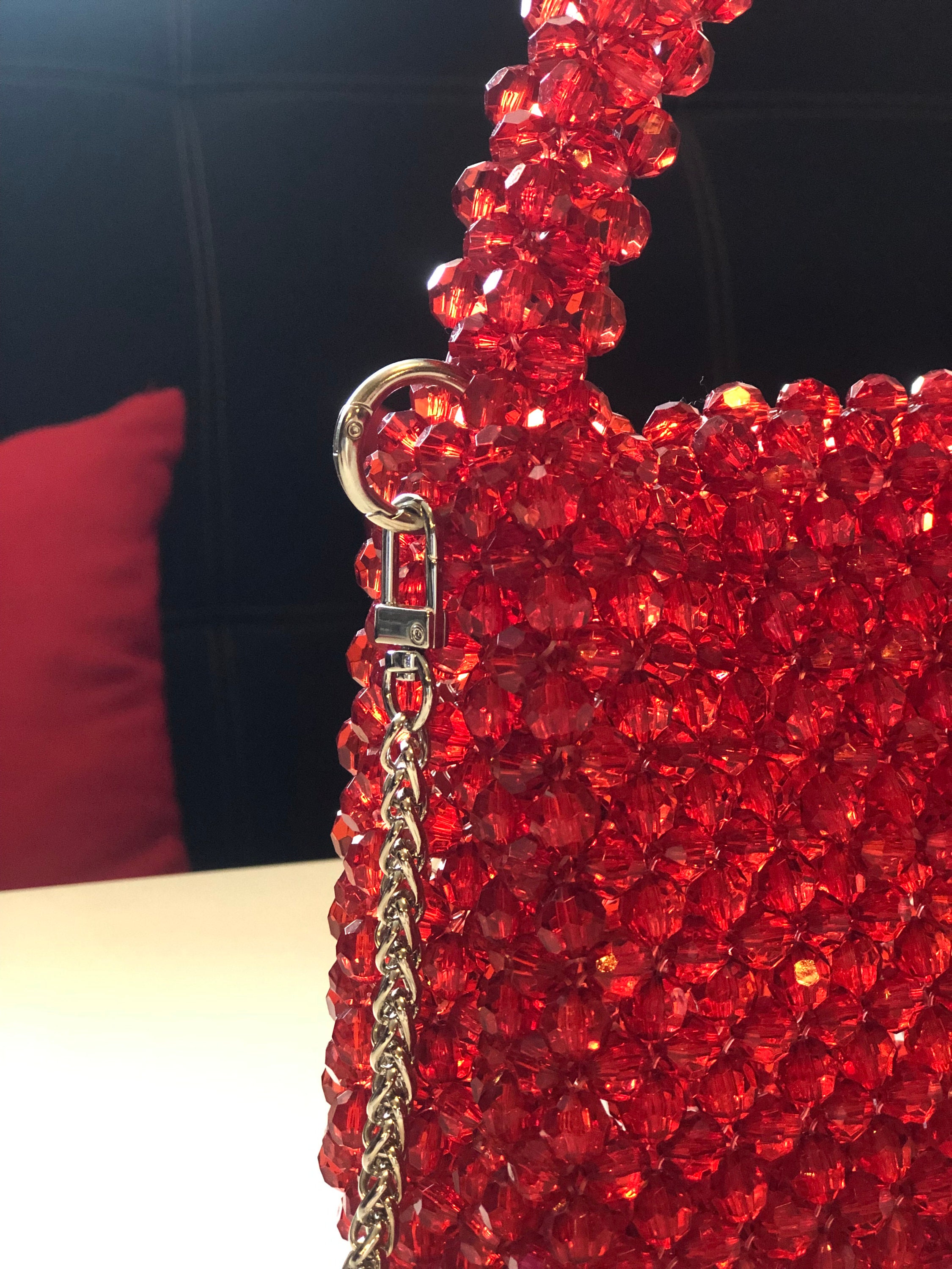 Red Star Bag, Bead Bag, Gift - Etsy