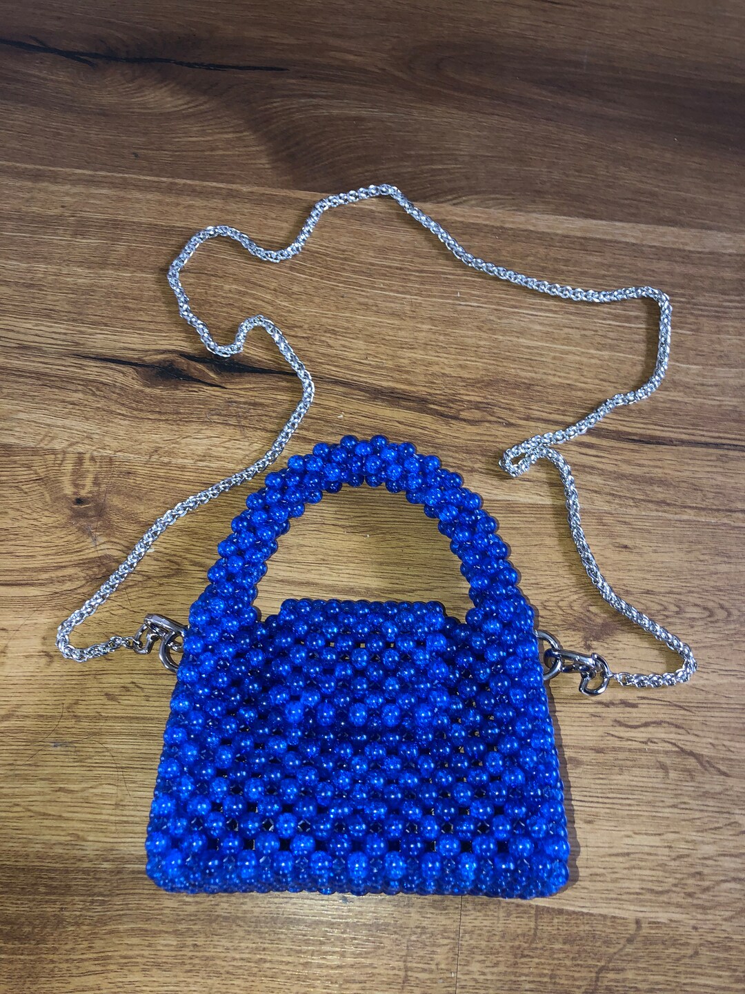 Broken Glass Bag, Handmade Bead Bag - Etsy