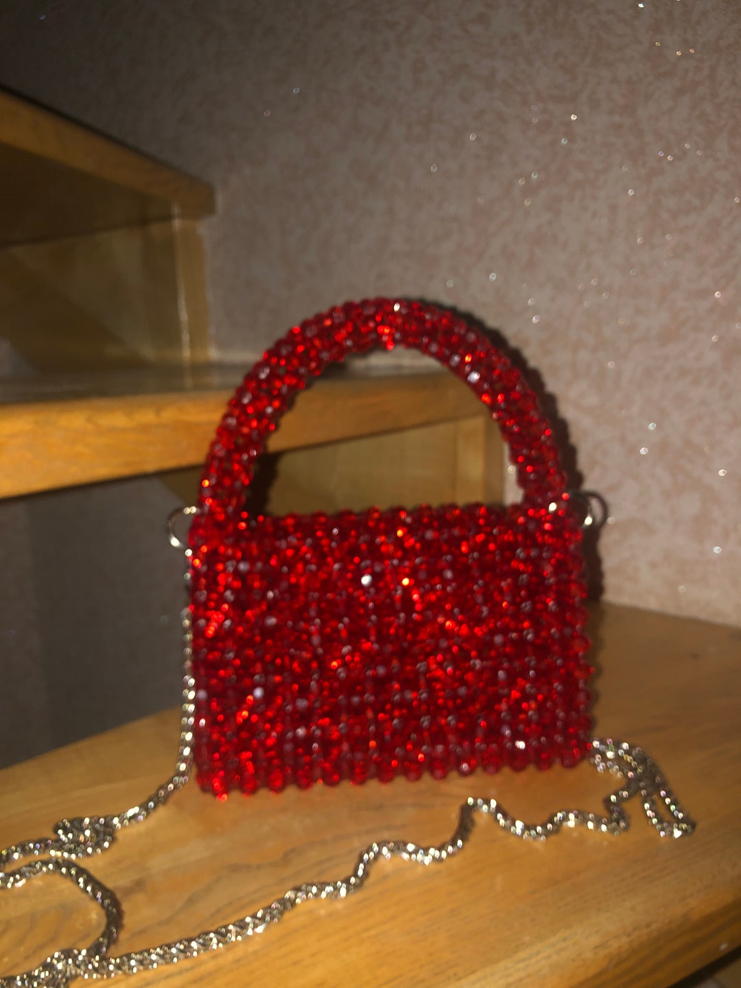 Red Star Bag, Bead Bag, Gift - Etsy
