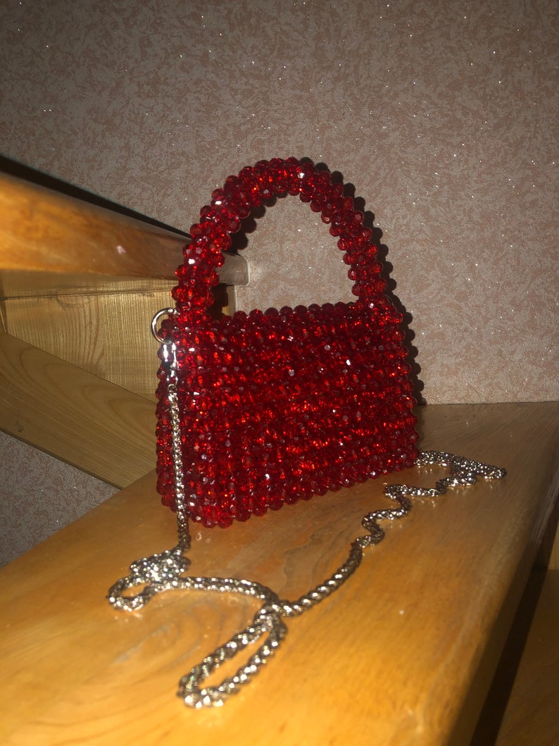 Red Star Bag, Bead Bag, Gift - Etsy