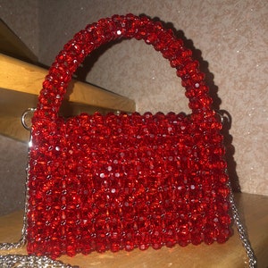 Red Star Bag, Bead Bag, Gift - Etsy