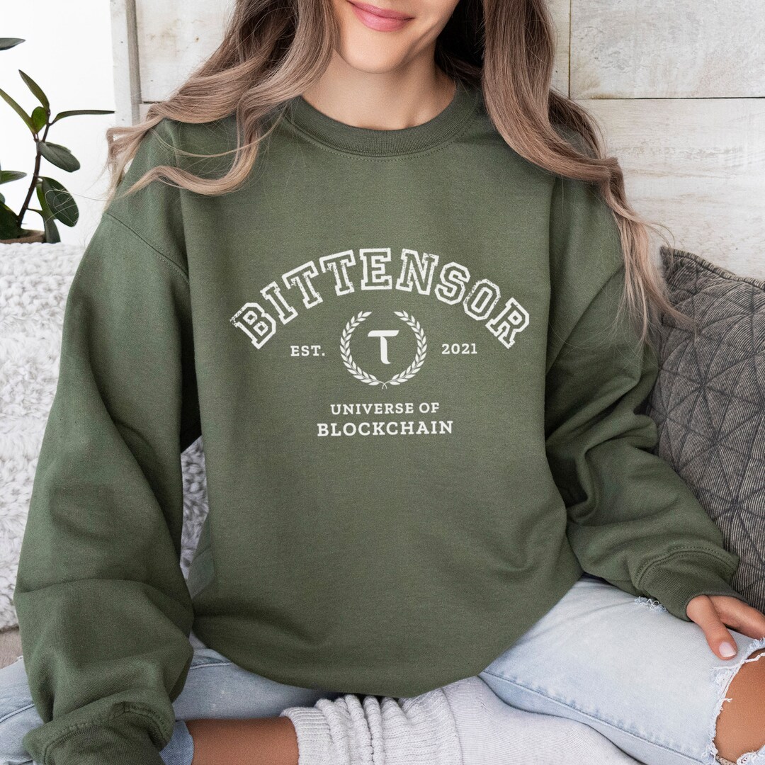 Bittensor Sweatshirt TAO, Crypto Pullover Universe of Blockchain ...