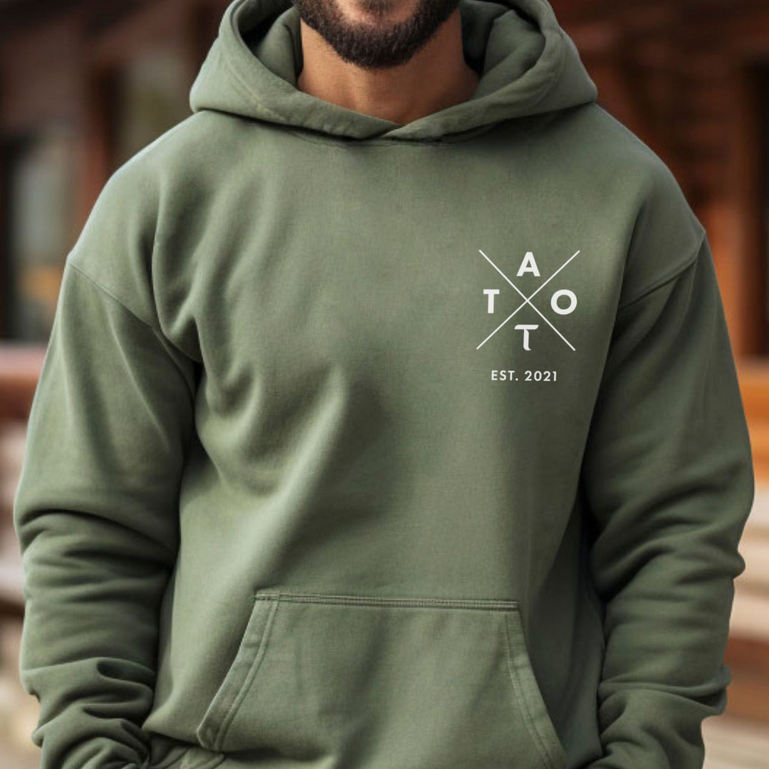 Bittensor TAO Hoodie, Crypto Sweater With X-logo TAO on the Chest ...