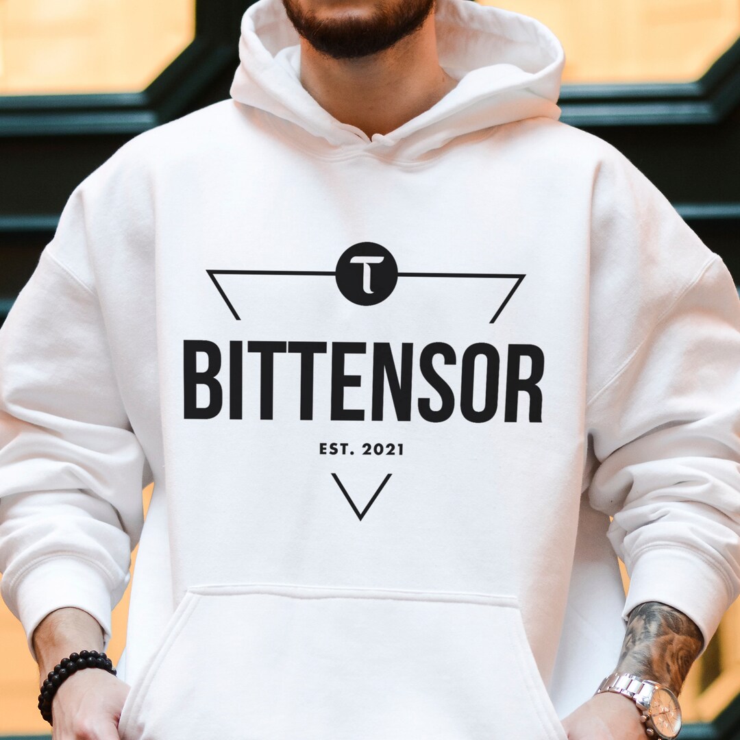 Bittensor Hoodie TAO, Crypto Sweater With Printed Triangle Graphic ...