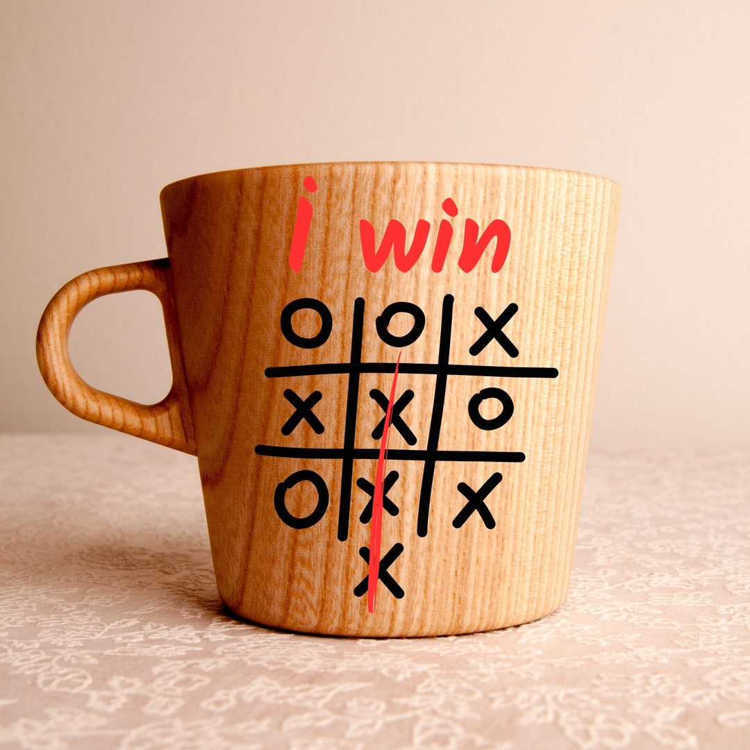 Tic Tac Toe Svg Png Files I Win Svg Png Love Your Self Svg - Etsy