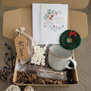 Hot Cocoa Marshmallow Gift Set, Christmas Gift Set, Thanksgiving Gift ...