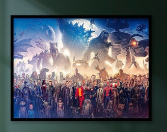 150 Movie Characters Etsy