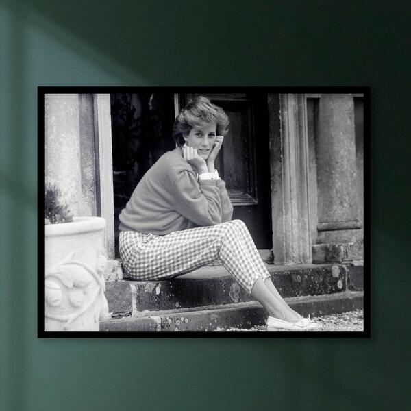 Princess Diana Framed Wall Art - Etsy