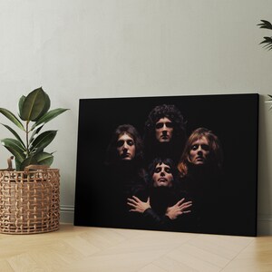 Framed Queen Bohemian Rhapsody Rock Group Poster Rock N Roll - Etsy