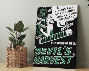 Anti Reefer Poster - Etsy
