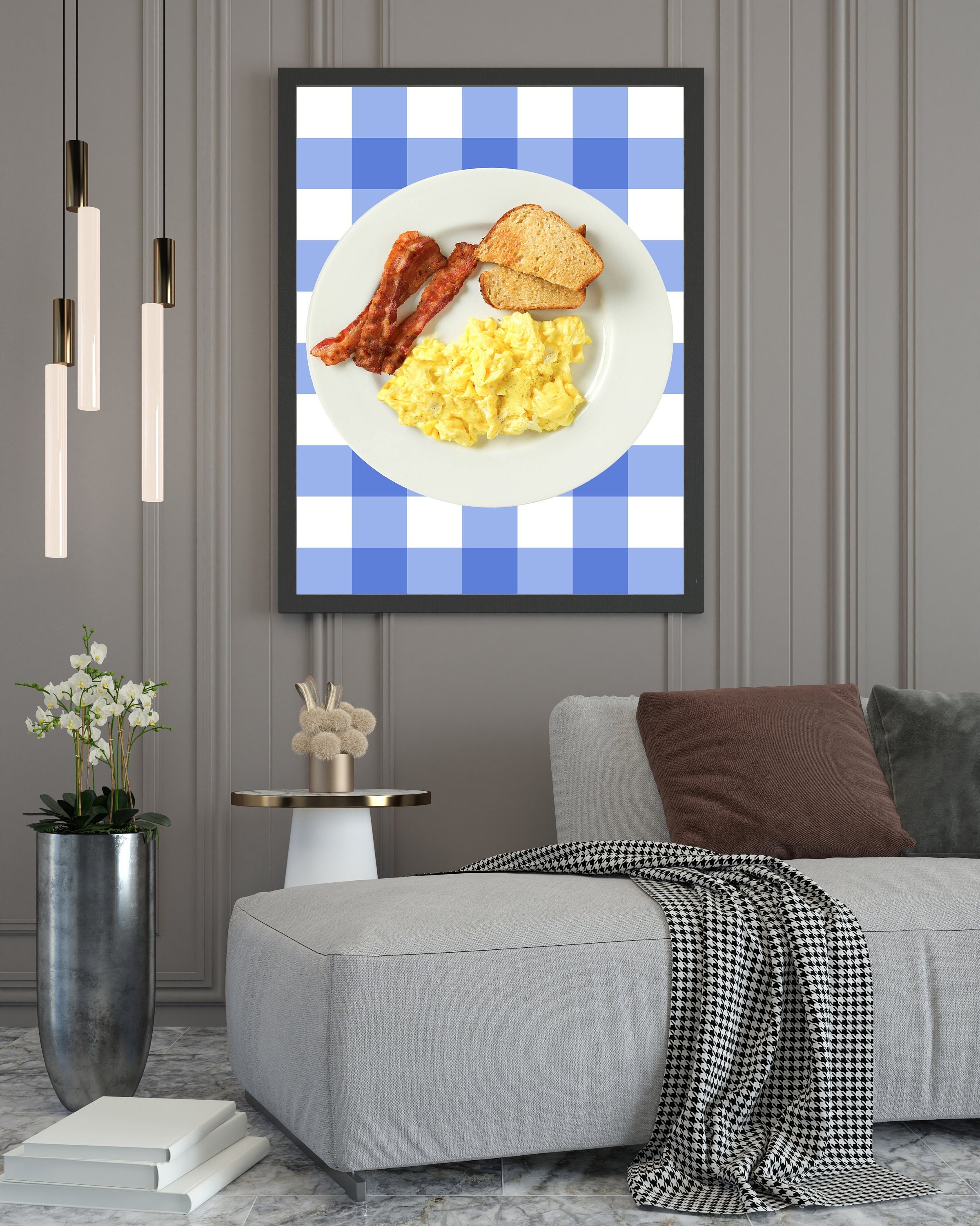 Ron Swanson Bacon And Eggs Poster