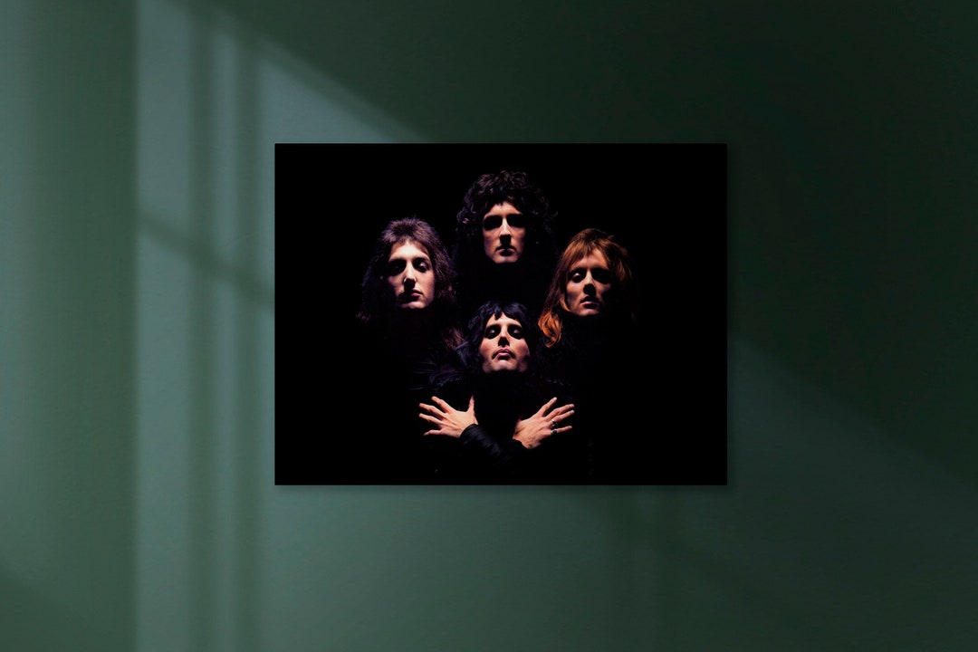 Framed Queen Bohemian Rhapsody Rock Group Poster Rock N Roll - Etsy