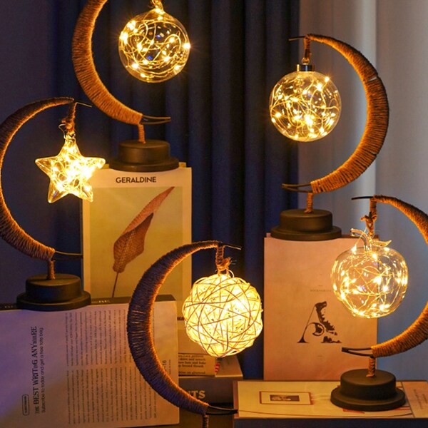 Moon String Lights - Etsy