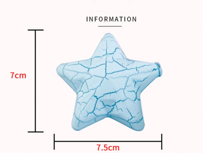 Textured Cracked Star Fairy String Lights 20 LED 3-meter Warm - Etsy