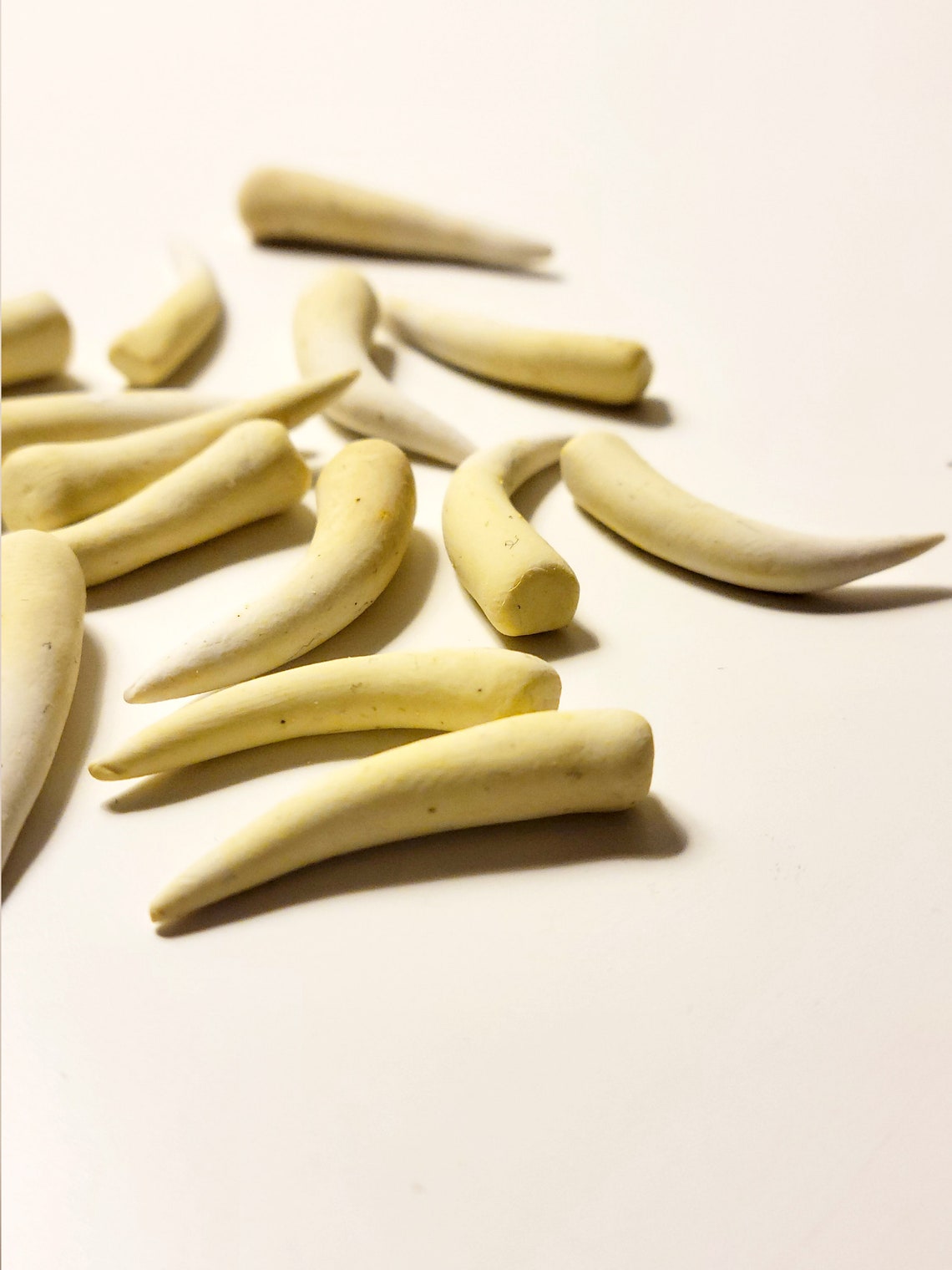 Dragon Tooth (style 2) | Polymer Clay Dragon Tooth for Jewelry and ...
