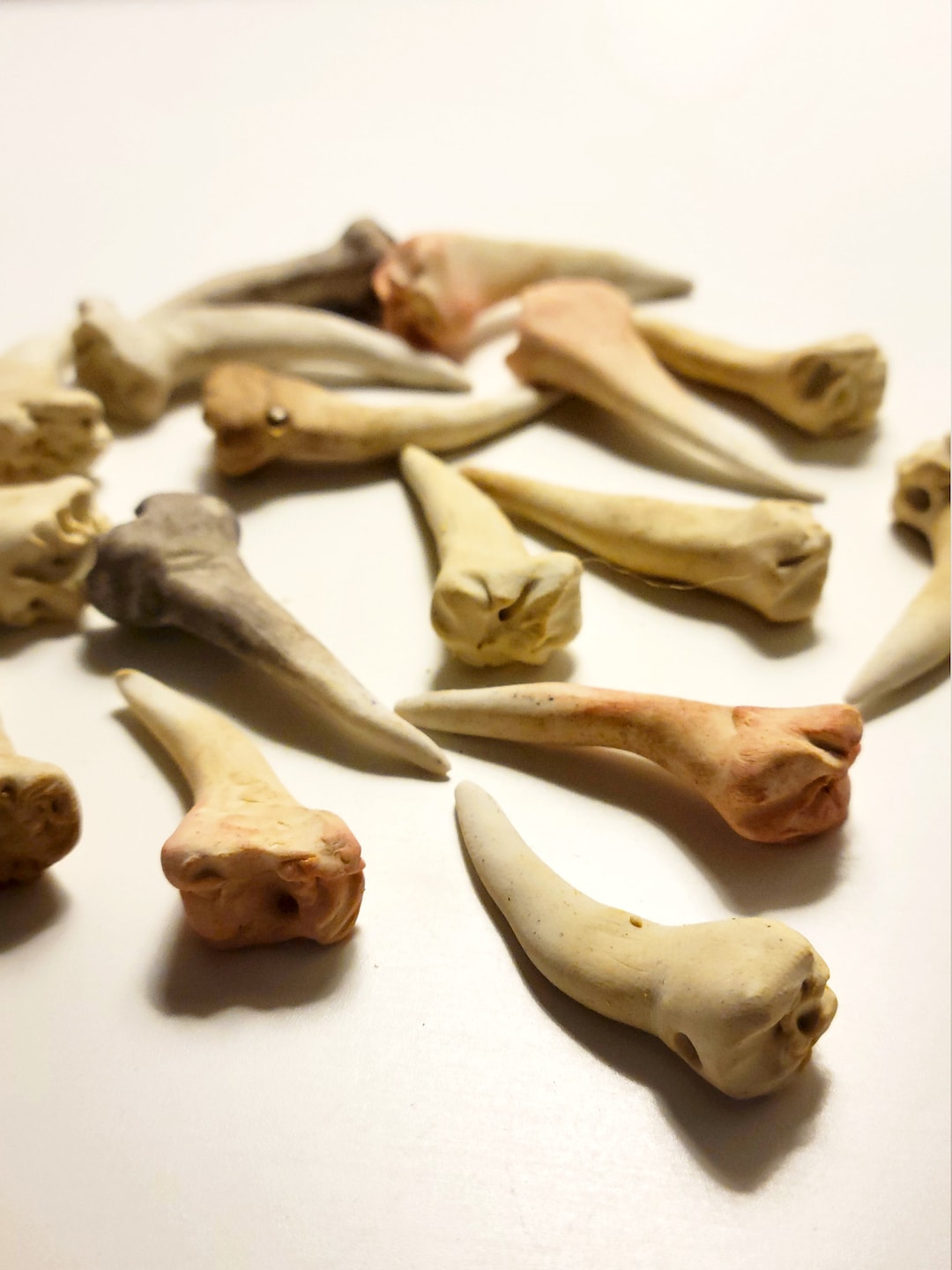 Dragon Tooth (style 3)| Polymer Clay Dragon Tooth for Jewelry and Craft ...