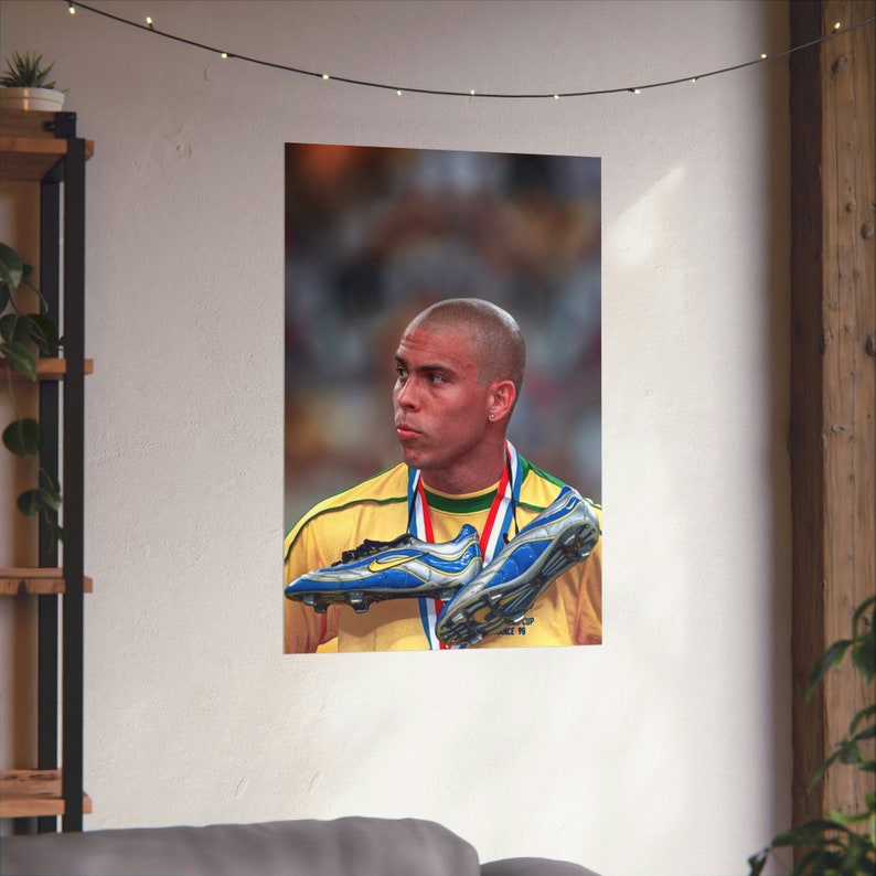 Ronaldo R9 Retro Wallpaper Posters - Etsy