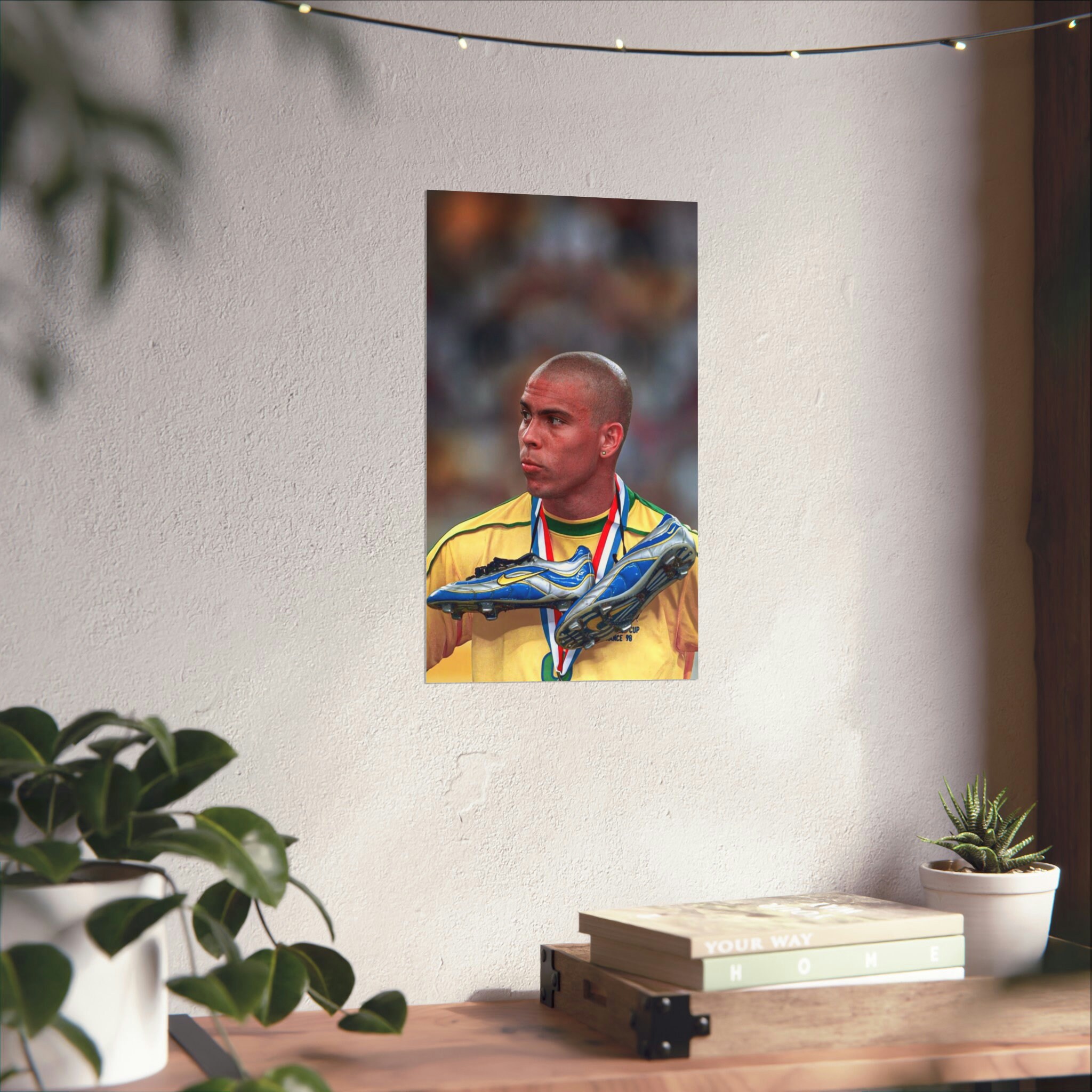 Ronaldo R9 Retro Wallpaper Posters - Etsy