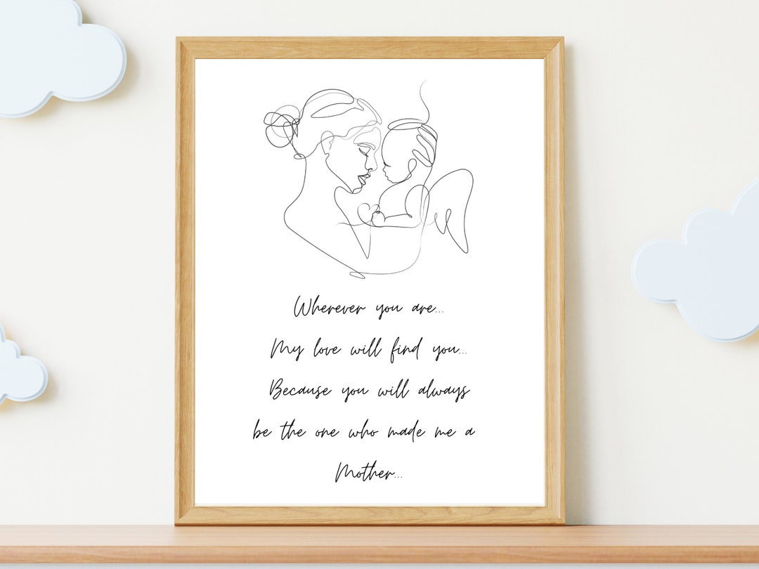 Baby Loss Gift, Angel Baby, Mom of an Angel, Mum of an Angel, Baby Loss ...