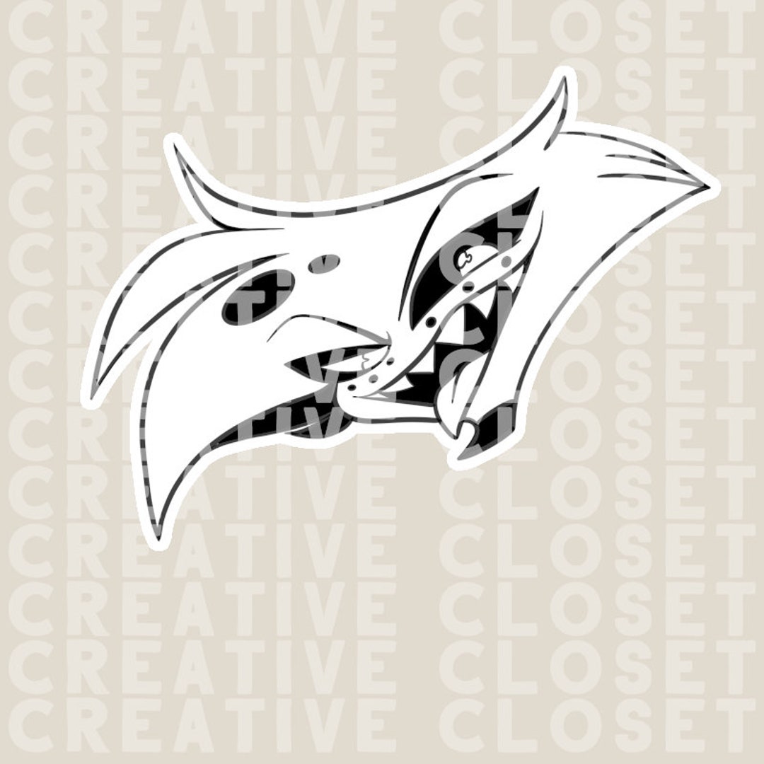 Angel Dust Vinyl Sticker hazbin Hotel - Etsy
