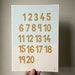 Wave Number Chart | Digital Download Print | Wall Art | Wall Print ...