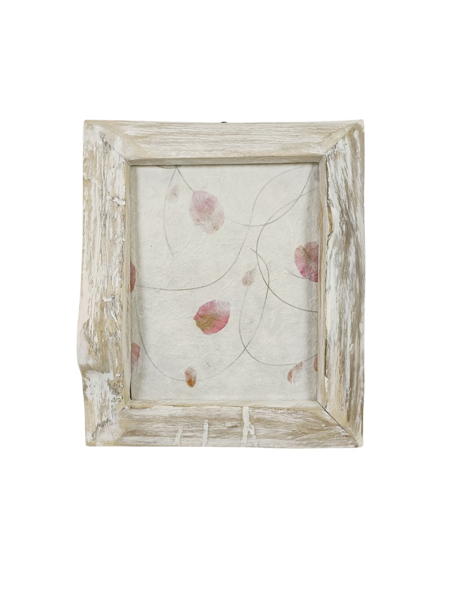 Shabby White Rustic Frame - Etsy