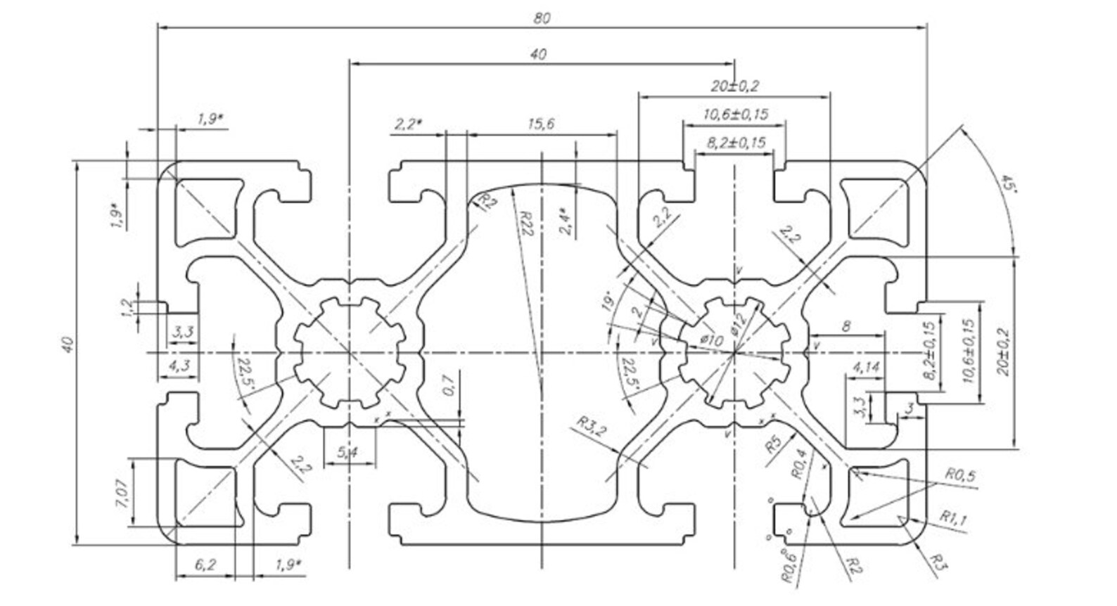 Aluminium Profile Endcap, 4080, 4040, Bracket - STL. Files ONLY - Etsy
