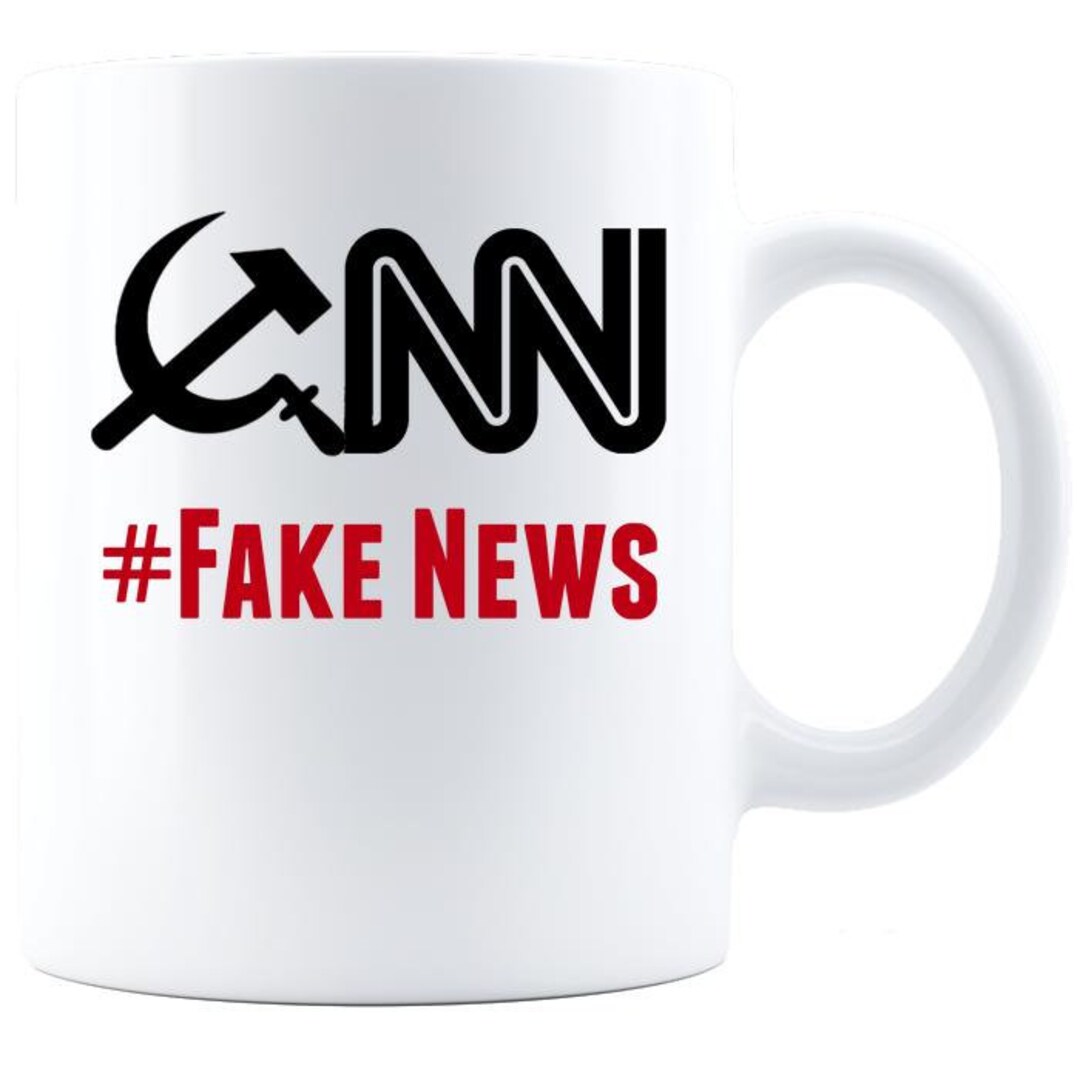 CNN Fake News Novelty Coffee Mug - White - Makes A Great Conversation ...