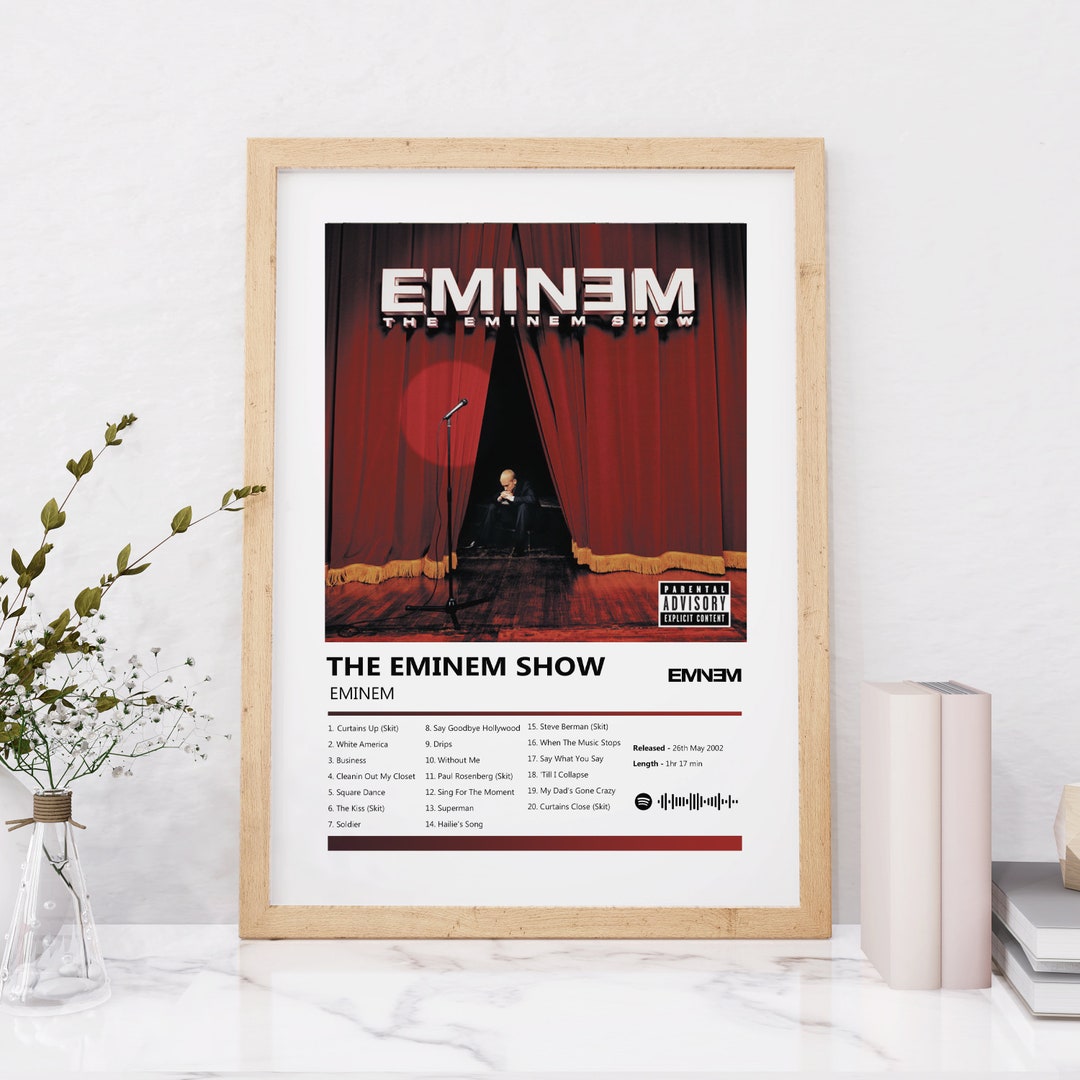 Eminem - the Eminem Show - Album Print (spotify QR Code Scan) - Etsy