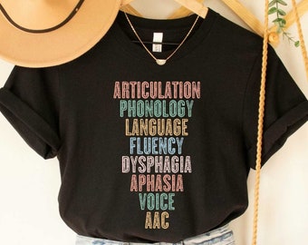 Speech Therapy Shirt Speech Language Pathologist Tee SLP - Etsy