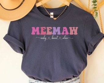 Meemaw Grandma Shirt - Etsy