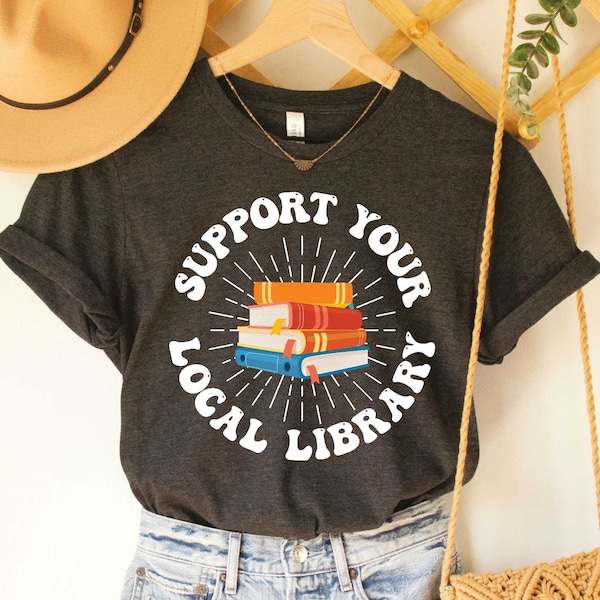 Library Shirt - Etsy