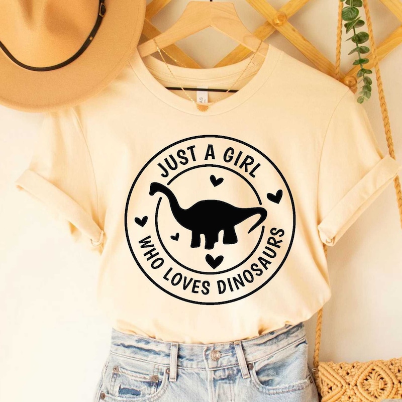Dinosaur Shirt Girls - Etsy