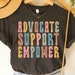 Social Worker Shirt Advocate Support Empower Social Work Month Shirt ...