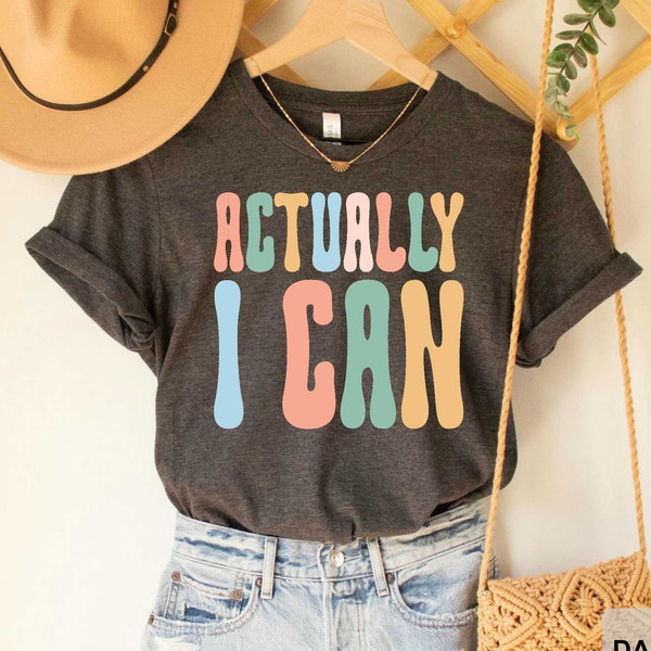 Actually I Can - Etsy