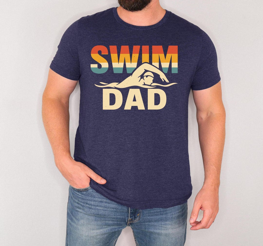 Swimmer Father Shirt Swim Dad Shirt Swimming Season Shirt Swim Team ...