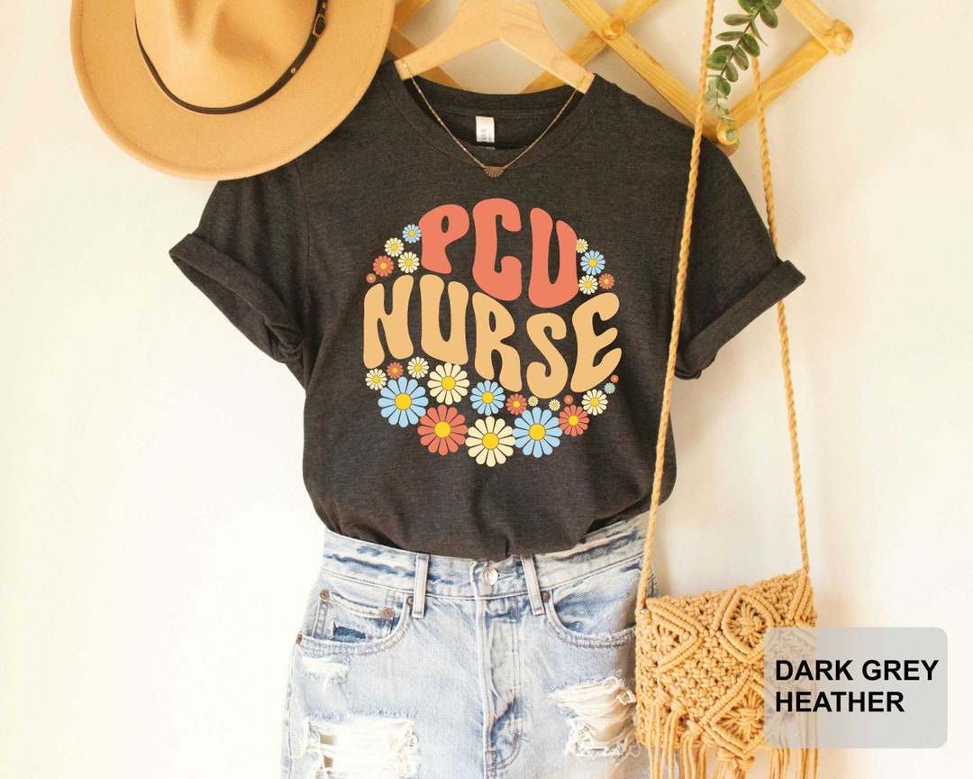 Progressive Care Unit Nurse Shirt PCU Nurse Shirt PCU Boho Shirt ...