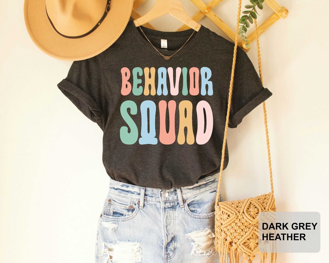 Behavior Squad Shirt Special Education Teacher Shirt Gift for Behavior ...