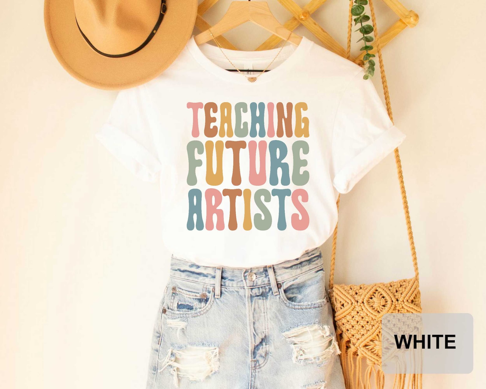 Teaching Future Artists Shirt Cool Art Lover Design Gift for Art ...