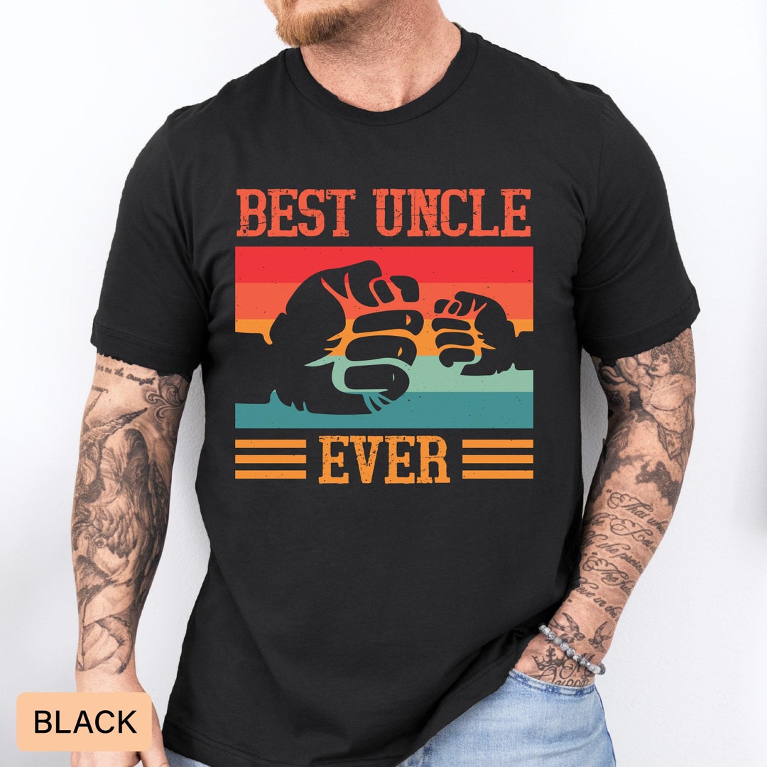 Best Uncle Ever Shirt Uncle Birthday Gift Pregnancy Announcement Shirt ...