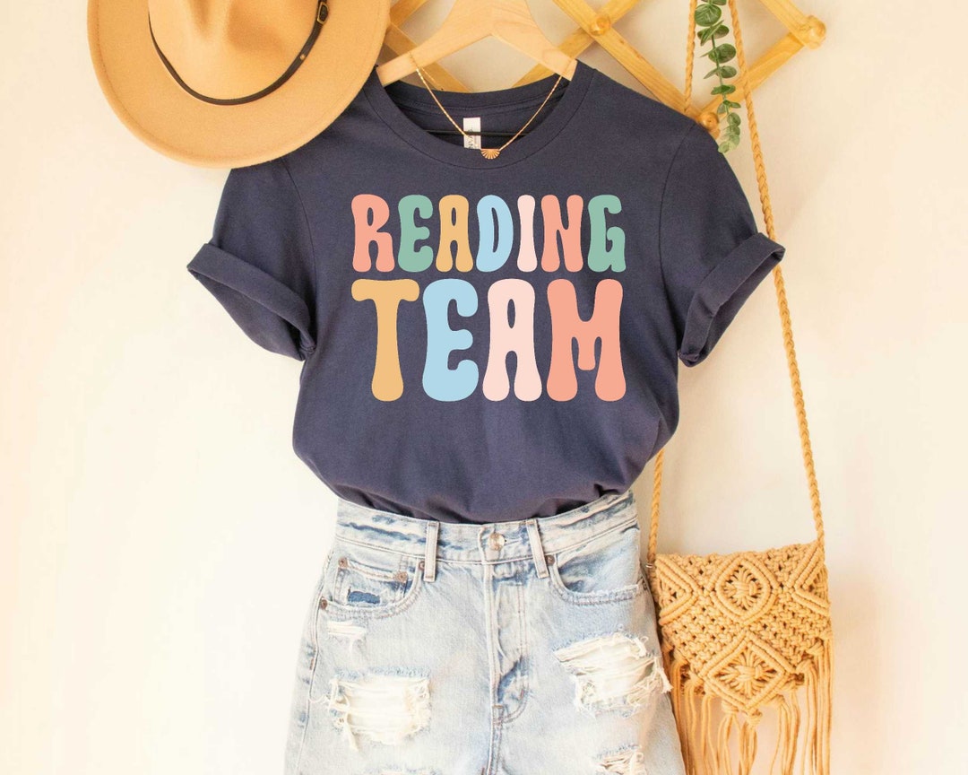 Reading Team Teacher Shirt Reading Squad Shirt Reading Specialist ...
