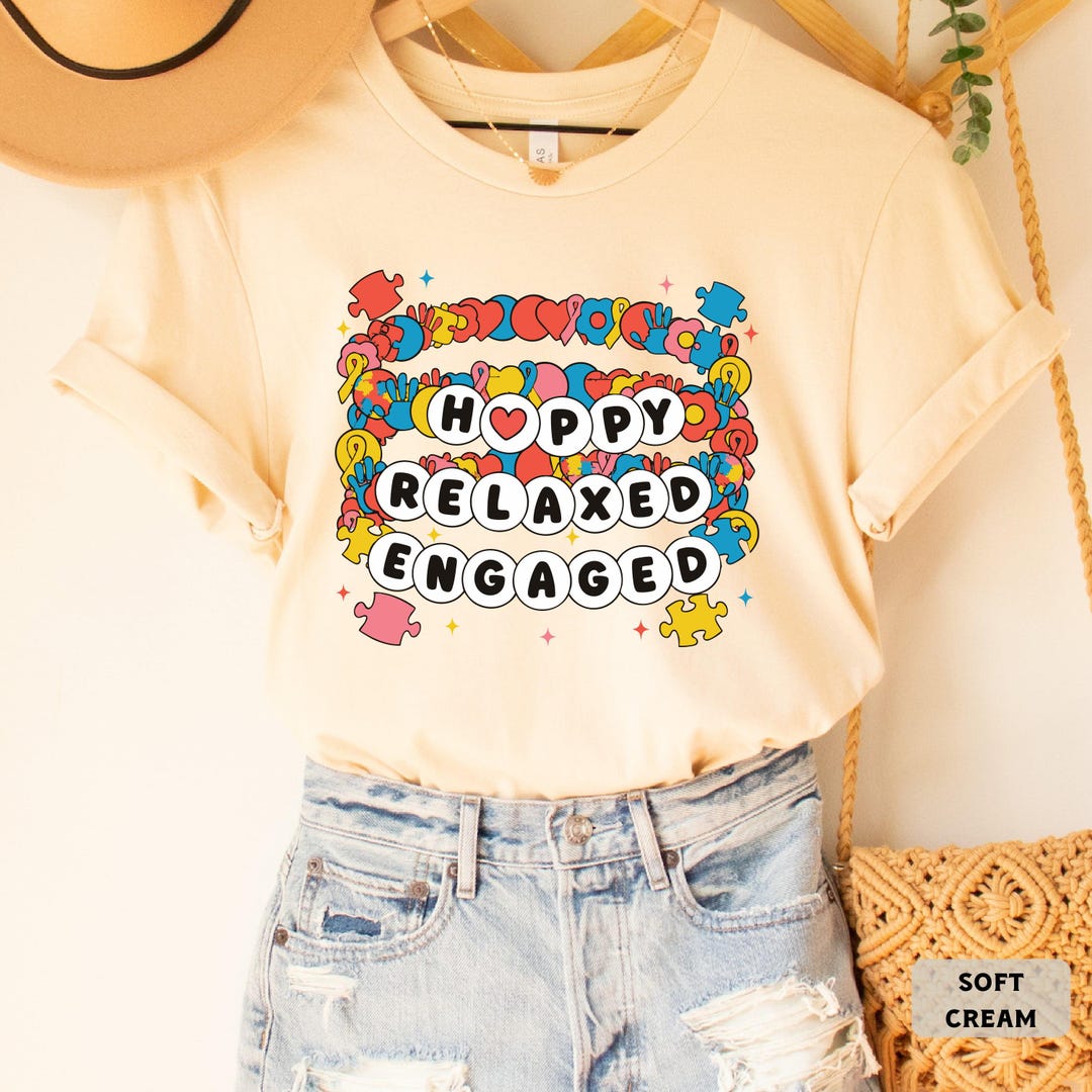 Happy Relaxed Engaged Shirt: Behavior Analyst, Special Education ...