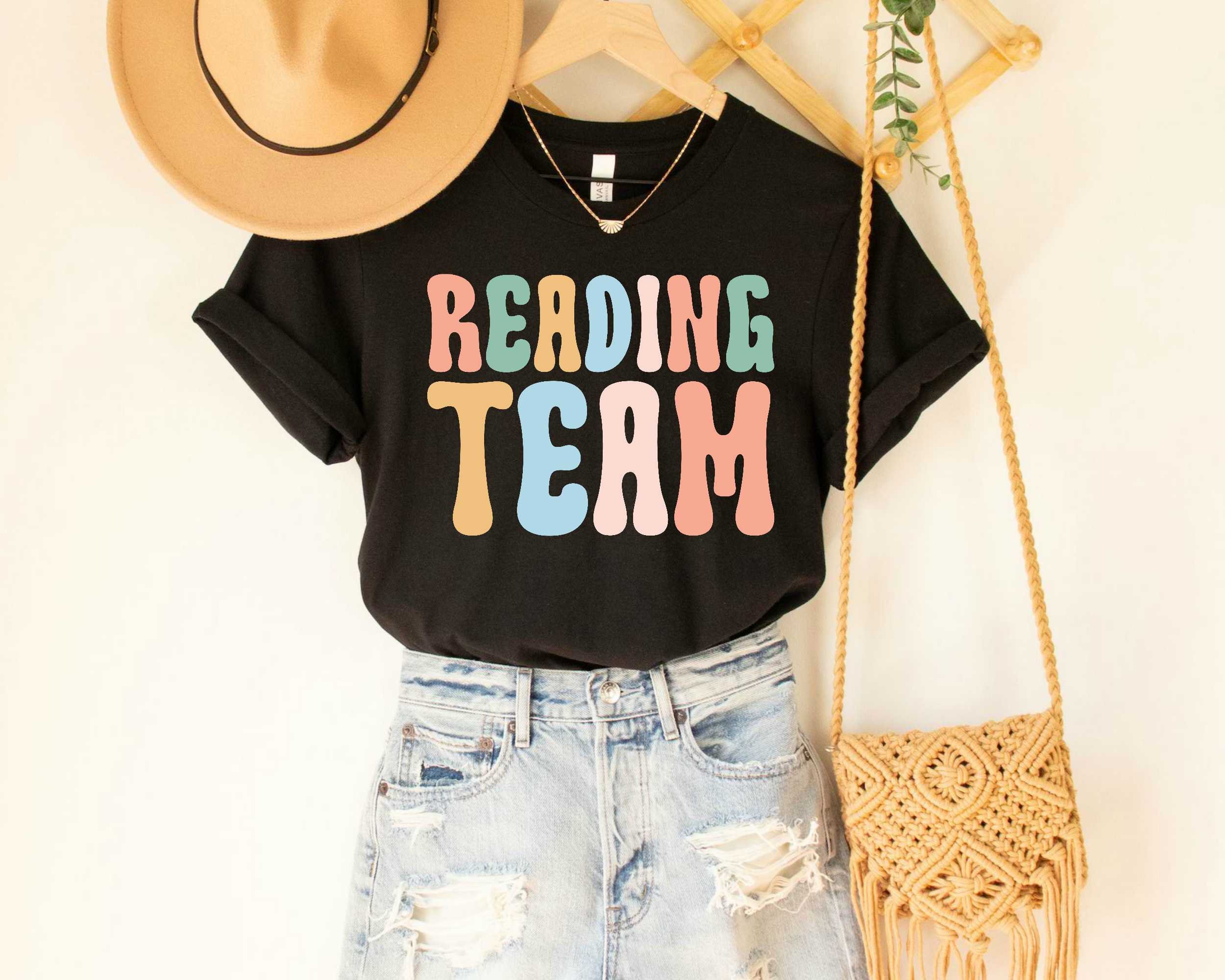 Reading Team Teacher Shirt Reading Squad Shirt Reading - Etsy